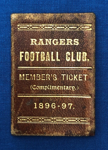 Tickets (1890 – 1899) – The Rangers Collection